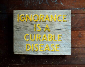 Hand Painted Signs and Art on Reclaimed Wood by ReinSign on Etsy