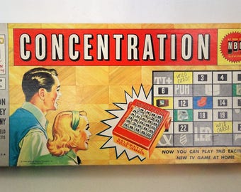 Concentration game | Etsy