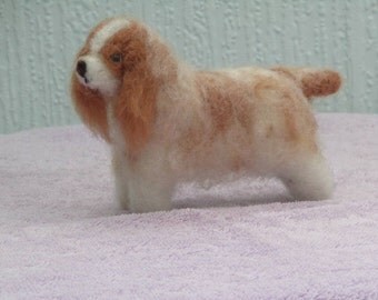 Felt cocker spaniel | Etsy