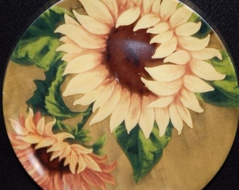 Sunflower dinnerware | Etsy