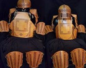 Leather armor | Etsy
