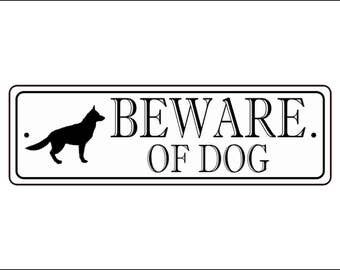 Beware of dog sign | Etsy
