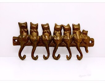 Unique cat key holder related items | Etsy