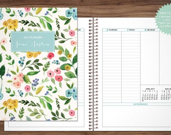 2017 & 2018 planners custom personalized planners by SHPplanners