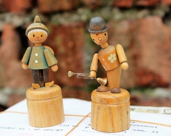 Wooden puppet | Etsy