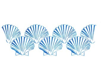 Shell stencils | Etsy