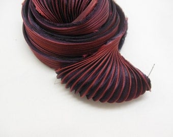 Shibori silk ribbon | Etsy