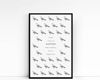 Funny bird quote | Etsy