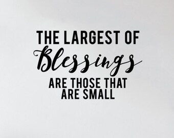 Blessing wall decal | Etsy
