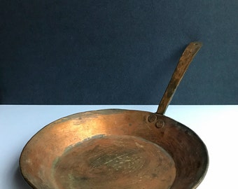 Antique copper pans | Etsy