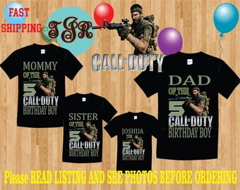 Call of duty birthday | Etsy