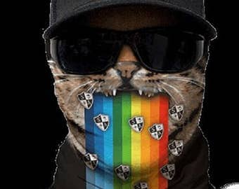 Cat face mask | Etsy