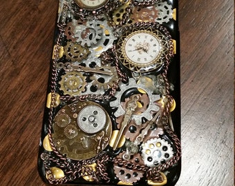 Steampunk phone case | Etsy