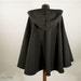 Woolen hooded cape cloak fantasy medieval renaissance unisex