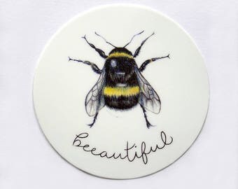 Bee sticker | Etsy