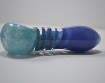 Purple glass pipe | Etsy