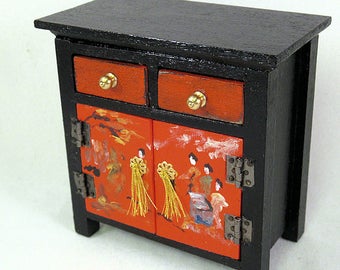 Oriental chest | Etsy