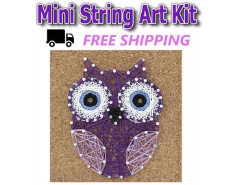 Fun and Beautiful DIY String Art Kits by StringoftheArt on Etsy