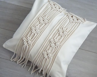 Macrame pillow | Etsy