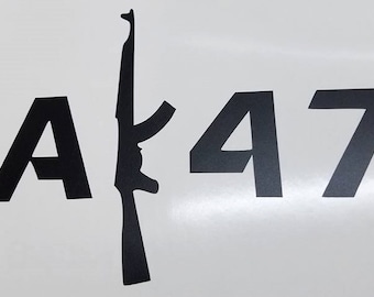 Ak 47 decal | Etsy