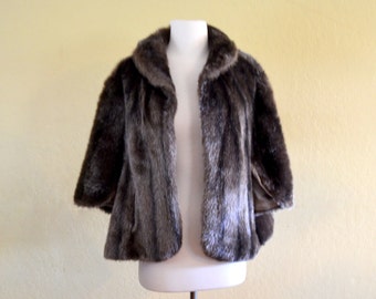 Faux fur shrug | Etsy