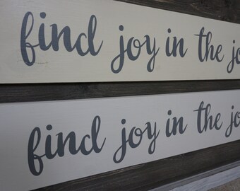 Joy in the journey | Etsy