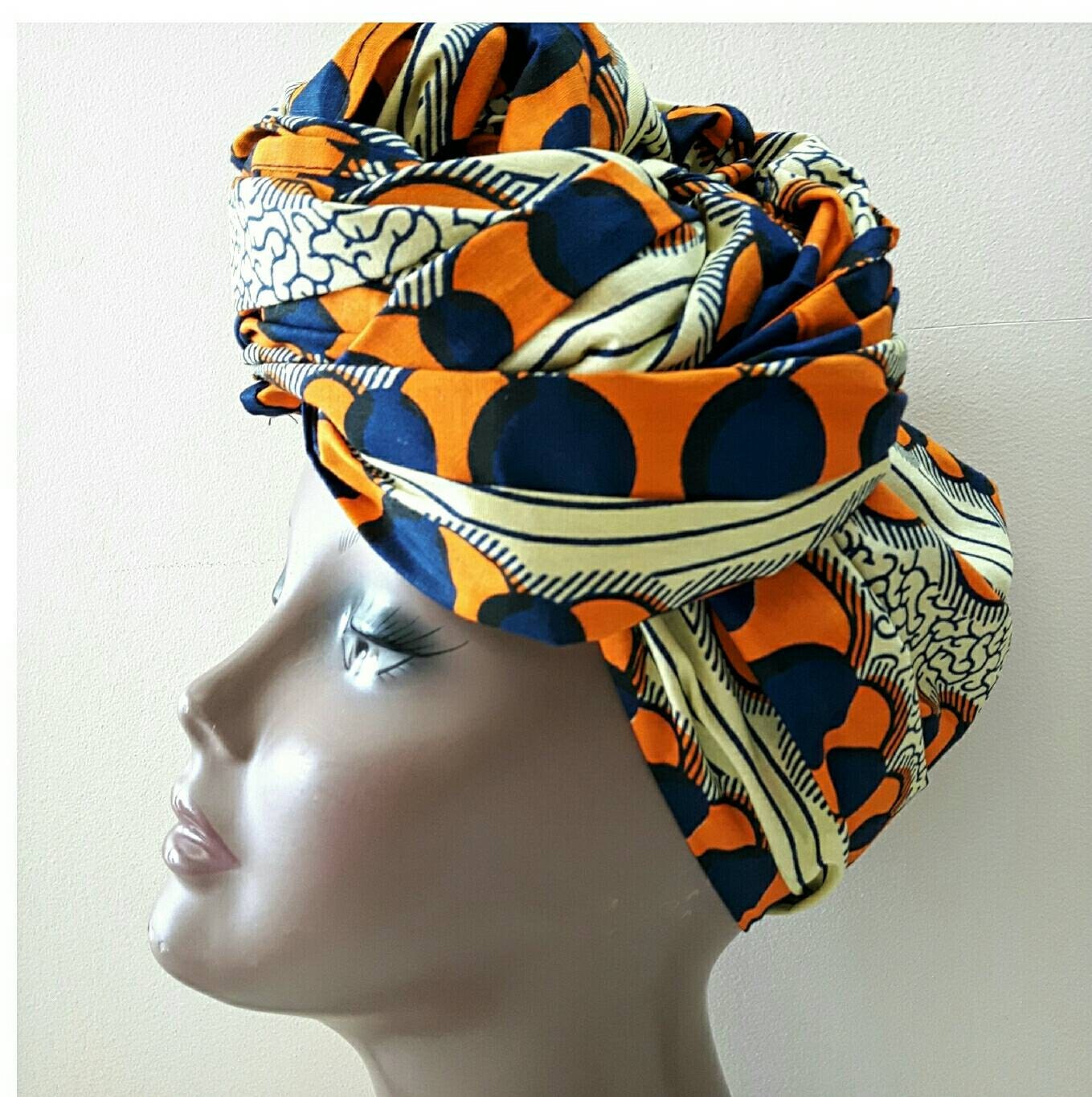 On Sale African Print Headwraps Ankara Head Tie Etsy On Sale
