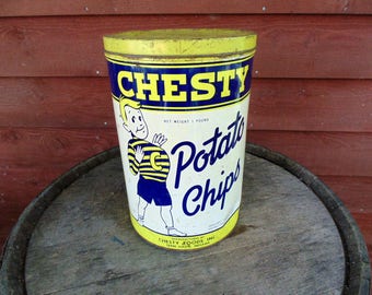 Potato chip can | Etsy