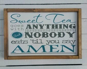 Sweet tea sign | Etsy