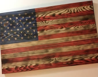 American flag plaque | Etsy