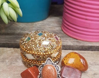 Geode ring box | Etsy