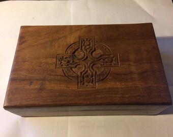 Wooden celtic cross | Etsy