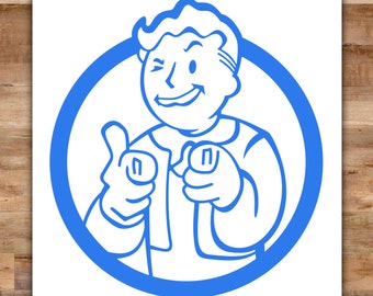 Unique vault boy decal related items | Etsy