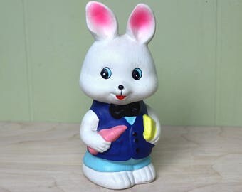 Rabbit coin bank | Etsy
