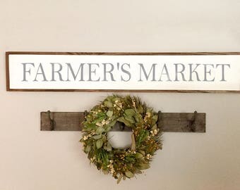 FARMERS MARKET SIGN Farmers Market Signs Vintage style