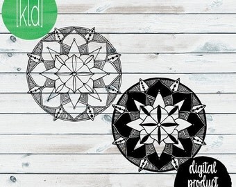 Mandala svg | Etsy