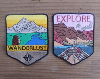 Backpack patch | Etsy
