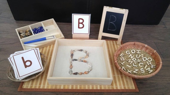 Loose Parts Letter Exploration Alphabet Activity Fine Motor