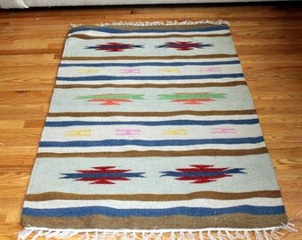Native american rug | Etsy