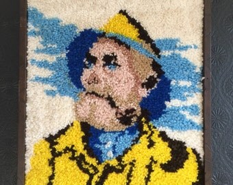 Latch hook art | Etsy