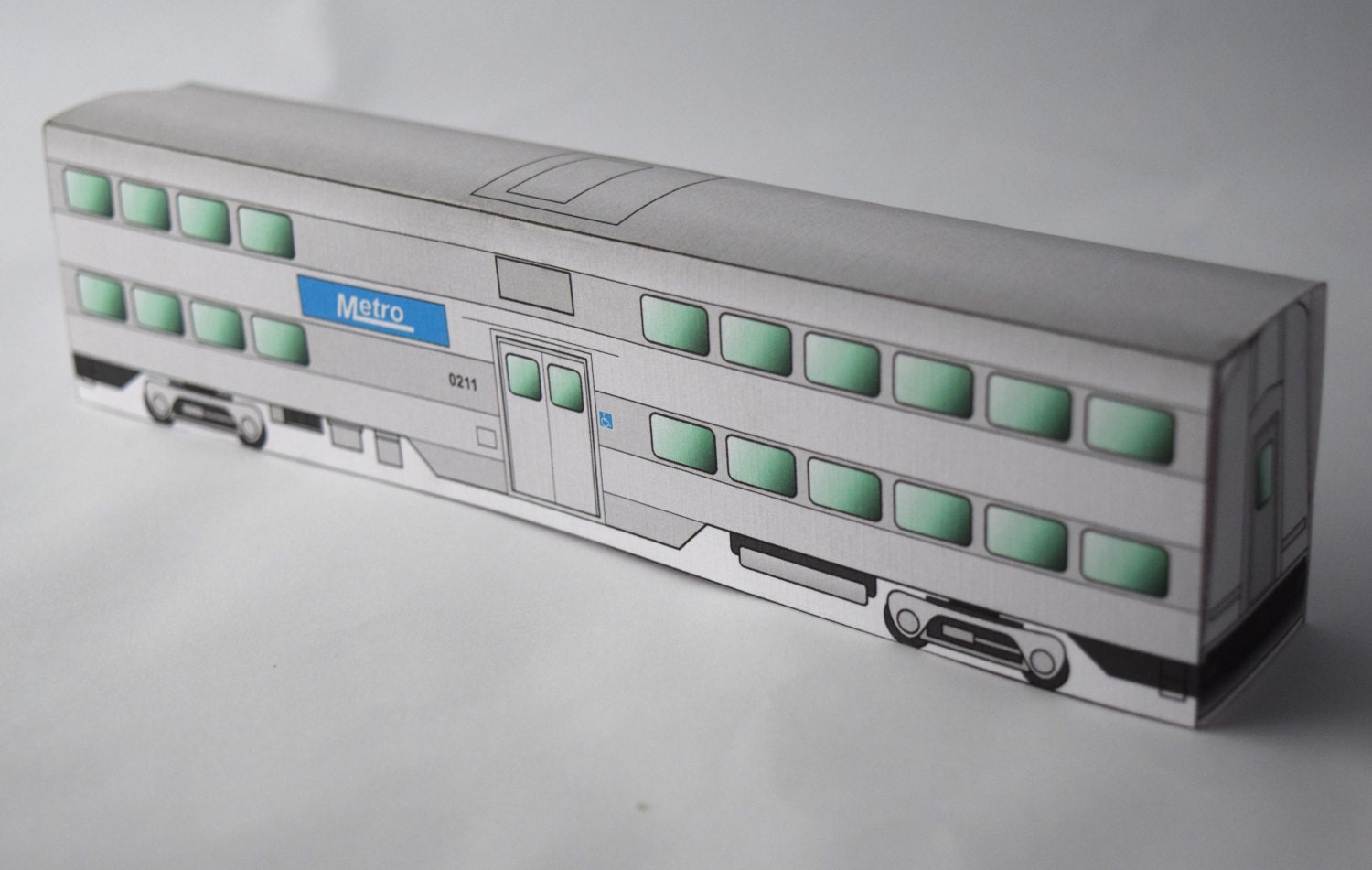 3d Papercraft Model Craft Activity Metro Gallery Car Model Kit