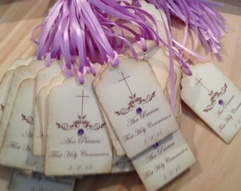Confirmation tags | Etsy