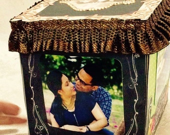 Items similar to Wedding Invitation Explosion Box on Etsy