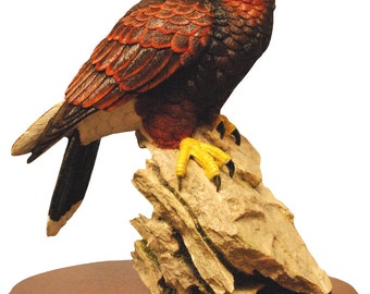 Hawk sculpture | Etsy