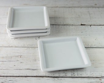 Square salad plate | Etsy