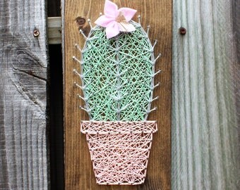 Cactus string art | Etsy