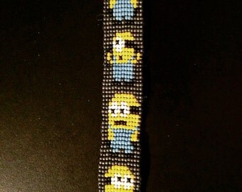 Minion bracelet | Etsy