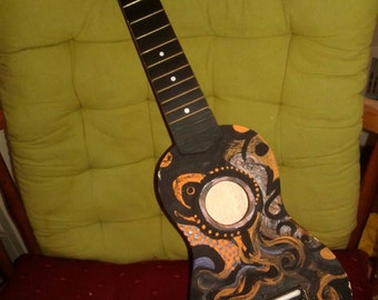 Painted ukulele | Etsy
