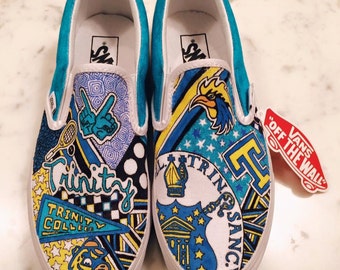 Custom vans shoes | Etsy