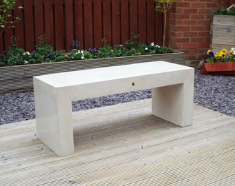 Concrete / Wood Planter Bench